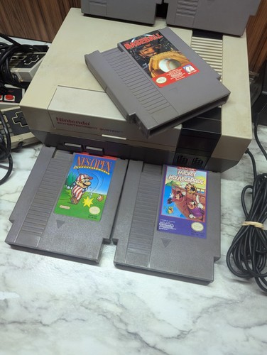 Nintendo Entertainment System NES Console Bundle Tested Read ...