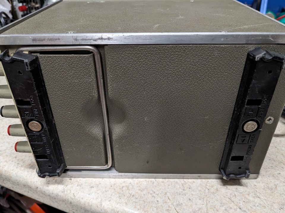 Hp Hewlett Packard 204D Oscillator, as is. Modified with VU meter | eBay