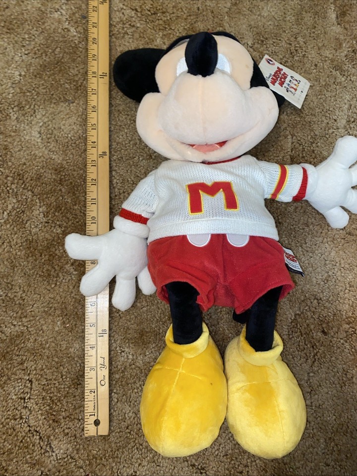 Retro Old Fashioned Disney MILESTONE MICKEY Mouse 1955 Plush ...