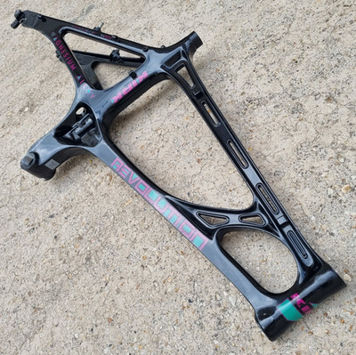 Kirk Revolution 400 Mountain bike frame Magnesium Black retro bike mtb ...