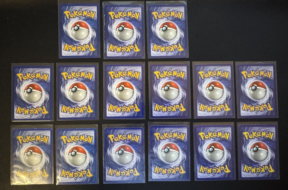 VINTAGE Pokemon TCG WOTC 109 Card Lot 1999 Base Set and Others LP/MP ...