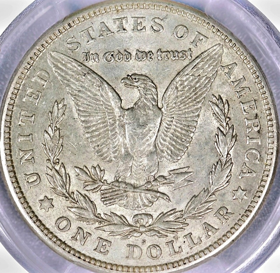 1921 S Morgan Silver Dollar PCGS AU55 VAM 1B-6 Thornhead Hit List | eBay