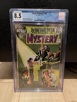 DC House Of Mystery #196 CGC 8.5 1971 Satanic Dog Sacrifice | eBay