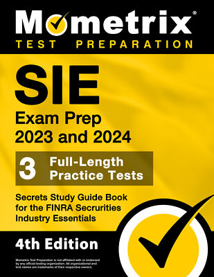 SIE Exam Prep 2023 and 2024 - Secrets Study Guide Book [4th Edition ...