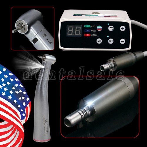 1:5 Fiber Contra Angle/ Dental LED Electric Micro Motor | eBay