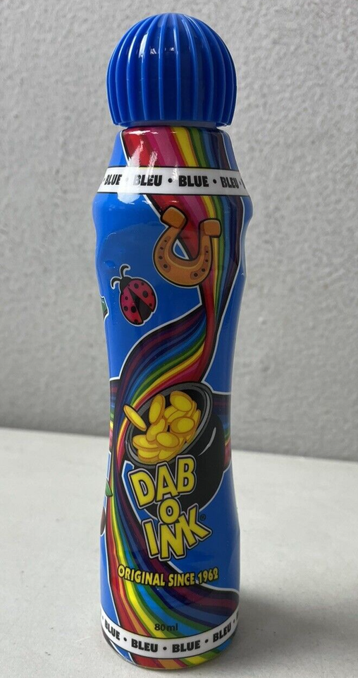 Dab-O-Ink 3 Ounce Bingo Markers Set of 6 Daubers Assorted Colors As ...