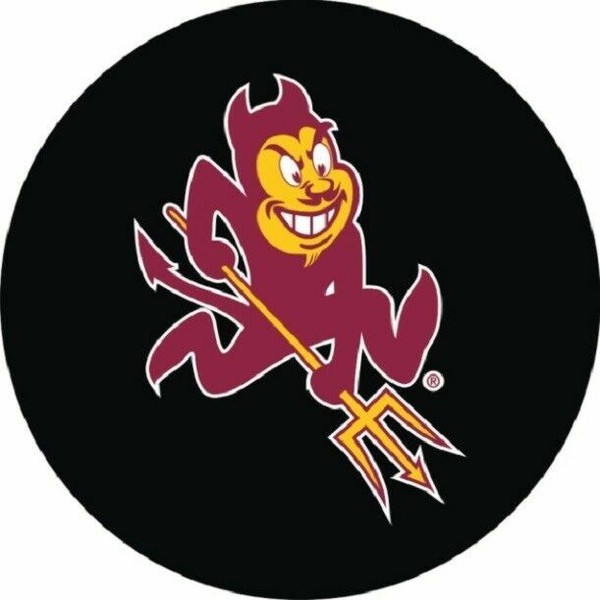 Arizona State University ASU Sun Devils Sparky Logo Souvenir Puck - #el ...