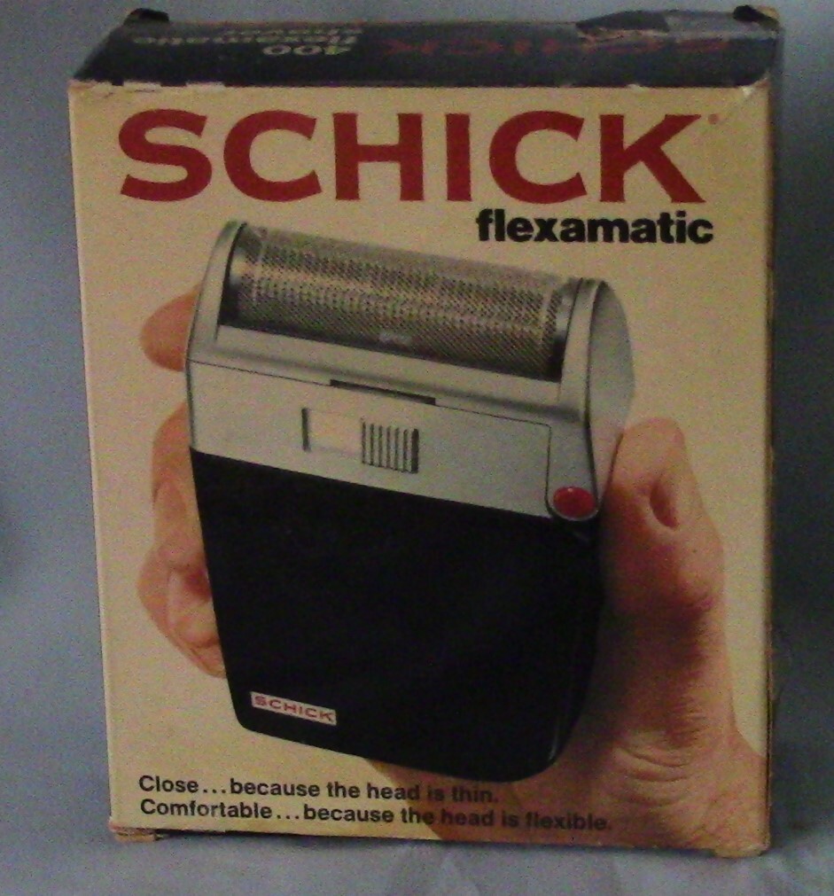 Vintage Schick Flexamatic 400 Electric Razor, Box Case, Made in Western ...