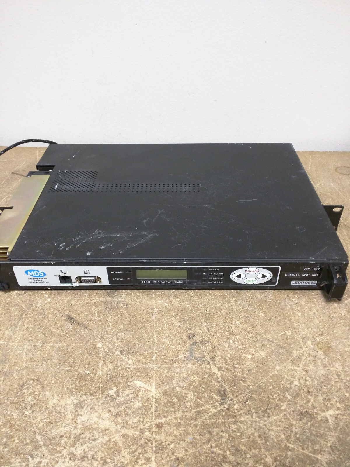 Microwave Data Systems MDS LEDR 900S Microwave Radio FOR PARTS | eBay