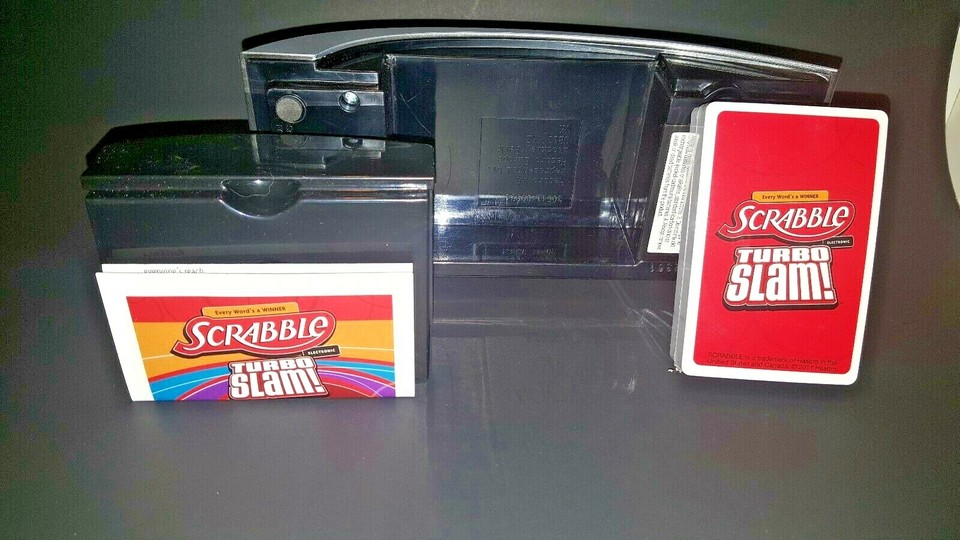 NEW Hasbro SCRABBLE Electronic Turbo Slam! Game Slam Button with Sound ...