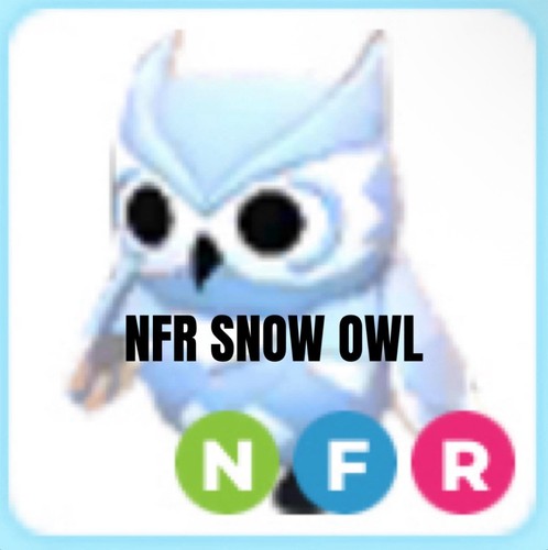 Neon Fly Ride Snow Owl Adopt-Me-Compatible Quick Delivery | eBay UK