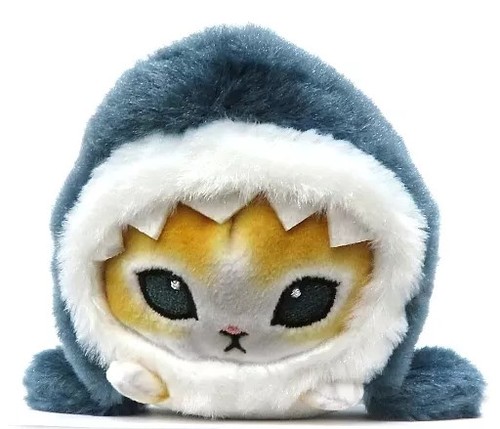Stuffed Animal Shark Cat Small Plush Toy Mofusand | eBay