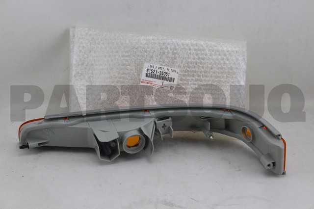 81521-26061 Toyota Lens Front Turn Signal Lamp LH 8152126061 Genuine ...