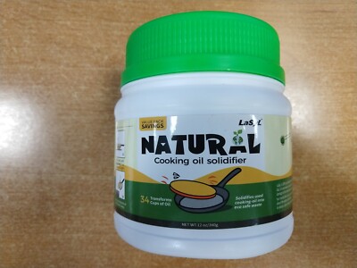 Lasyl Natural Cooking Oil Solidifier Powder Value Pack, 12 oz. 4B