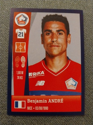 Benjamin André. Lille.Losc. Foot 2023. Numéro 163. Panini. Ligue 1 ...