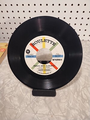 Doo Wop 45 Jimmie Rodgers Froggy Went A-Courtin / Liza ROULETTE SSR ...