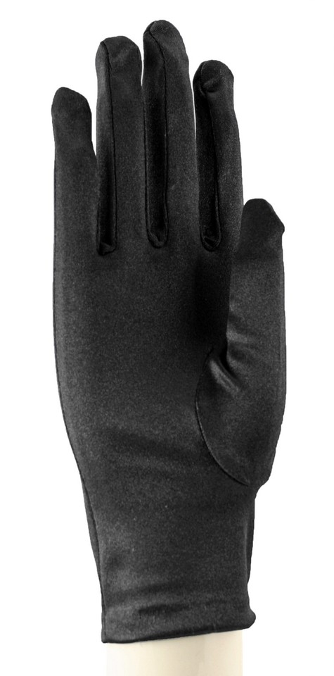 Satin Stretch Wrist Length Dress Gloves 10 Colors for Party Prom ...