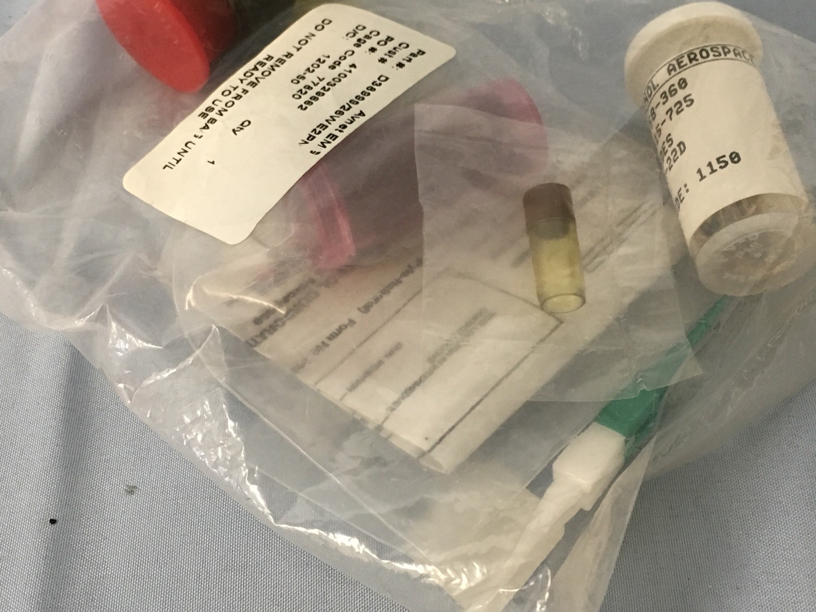 NEW Amphenol Aerospace T3-46T08-LD Mil-Spec Connector w/ Pins M39029/90 ...