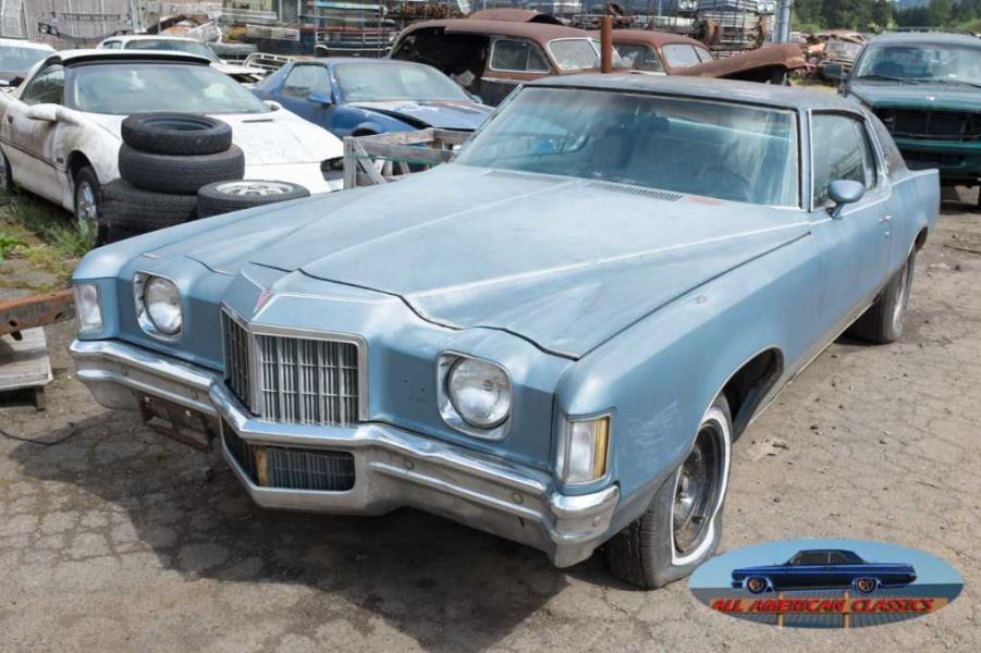 1971-72 GRAND PRIX DASH TRIM AROUND AIR CONDITIONING VENT, VENT ...