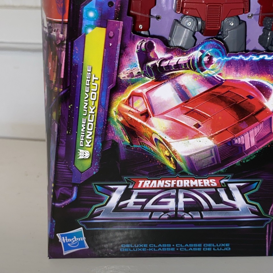 KNOCK-OUT Transformers Legacy Deluxe Prime Universe Hasbro 2022 New | eBay