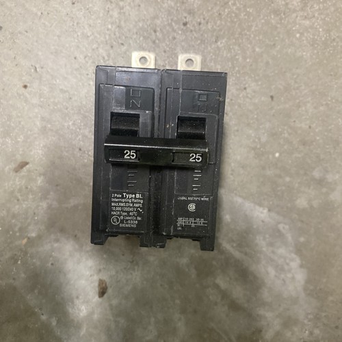 Siemens B225 25-Amp Double Pole 120/240-Volt 10KAIC Bolt in Breaker | eBay