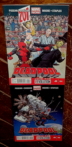 Deadpool #004 & #005, (2013, Marvel): Geof Darrow Covers! | eBay
