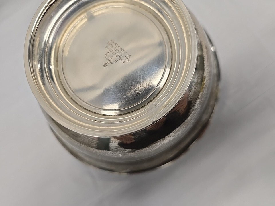 Manchester sterling silver Paul Revere bowl #878 6 3/4 wide 218 grams ...