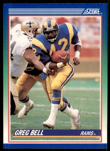1990 Score Greg Bell Los Angeles Rams #89 | eBay