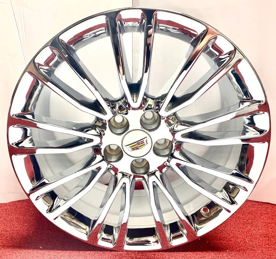 Cadillac CT6 Premium Package 20" Triple Chrome Plated Wheels FACTORY ...