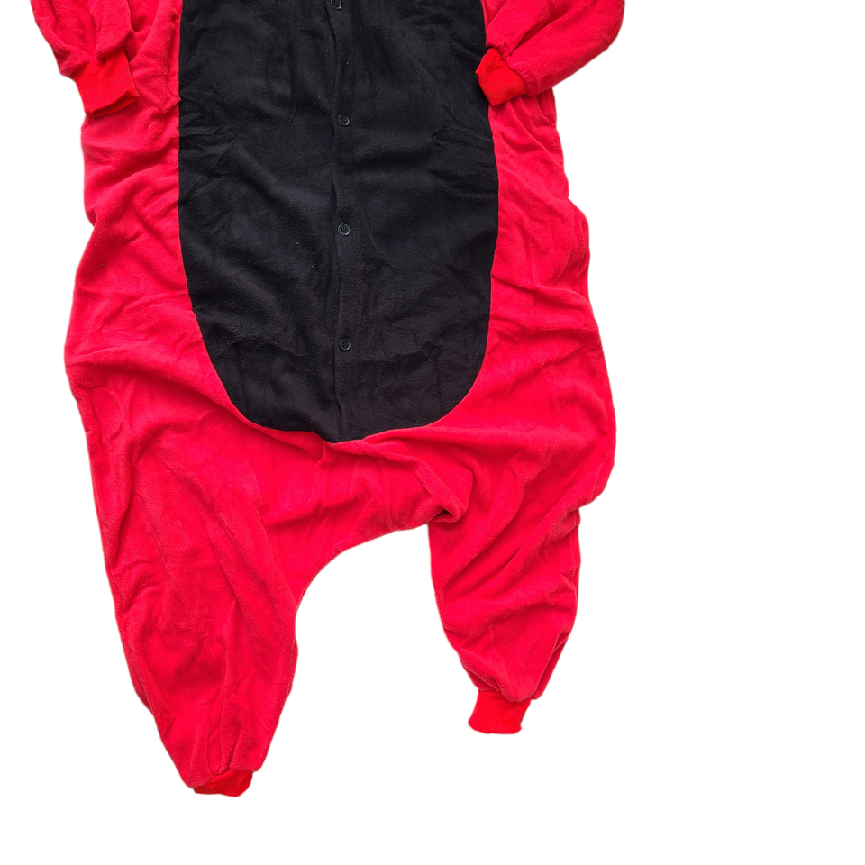 Rare NEW Ladybug Costume FLeece Cosplay Size Large Full Body Length ...