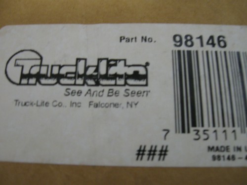 NEW TRUCK-LITE 2" X 150' KISS CUT 3M RED/WHITE REFLECTIVE TAPE (PN ...