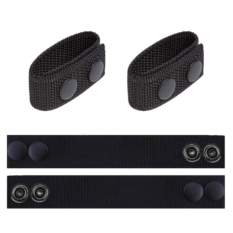 4Pcs Belt Holder with Double Snaps Buttons for Duty Belt Outdoor ...