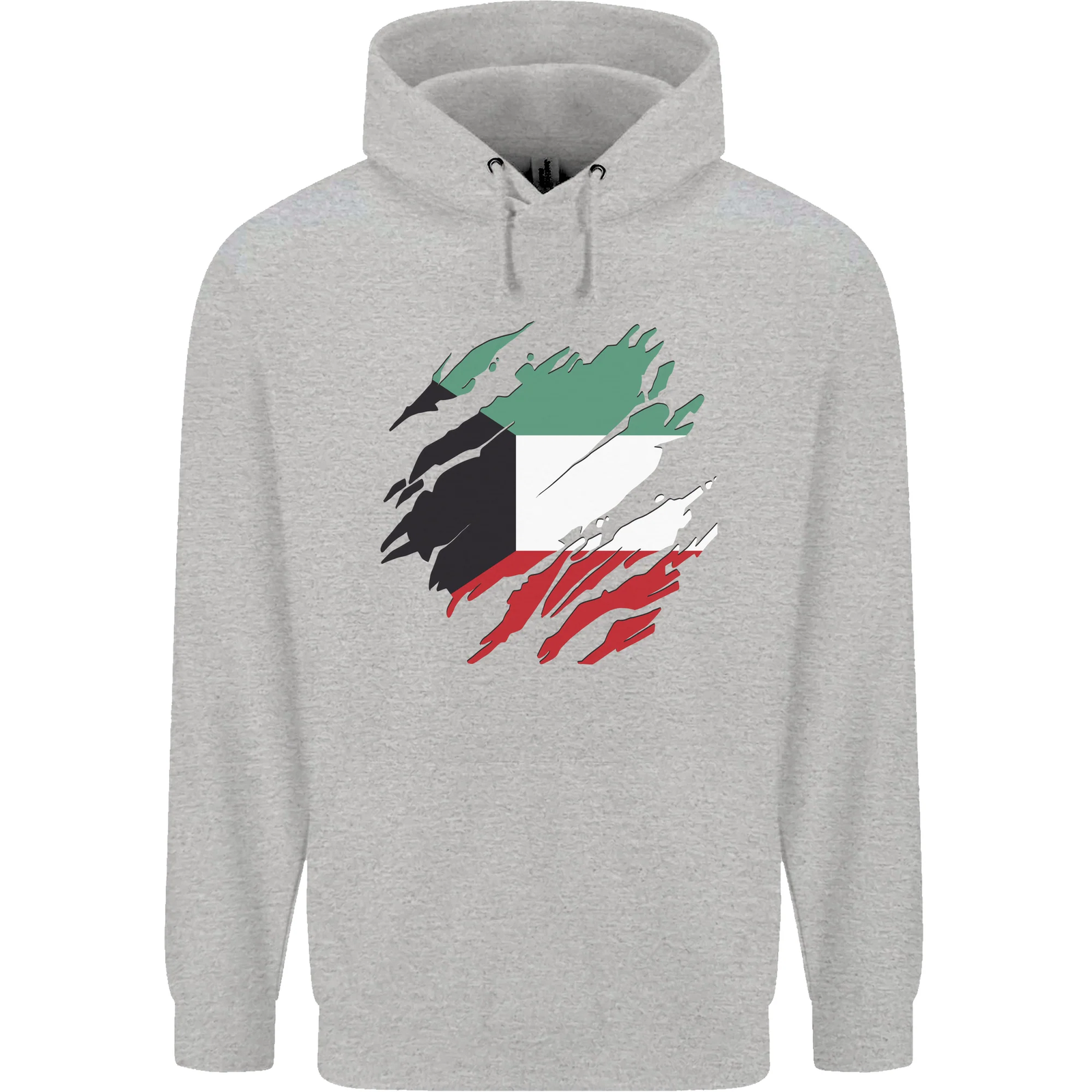 Torn Kuwait Flag Kuwaiti Day Football Mens 80% Cotton Hoodie | eBay
