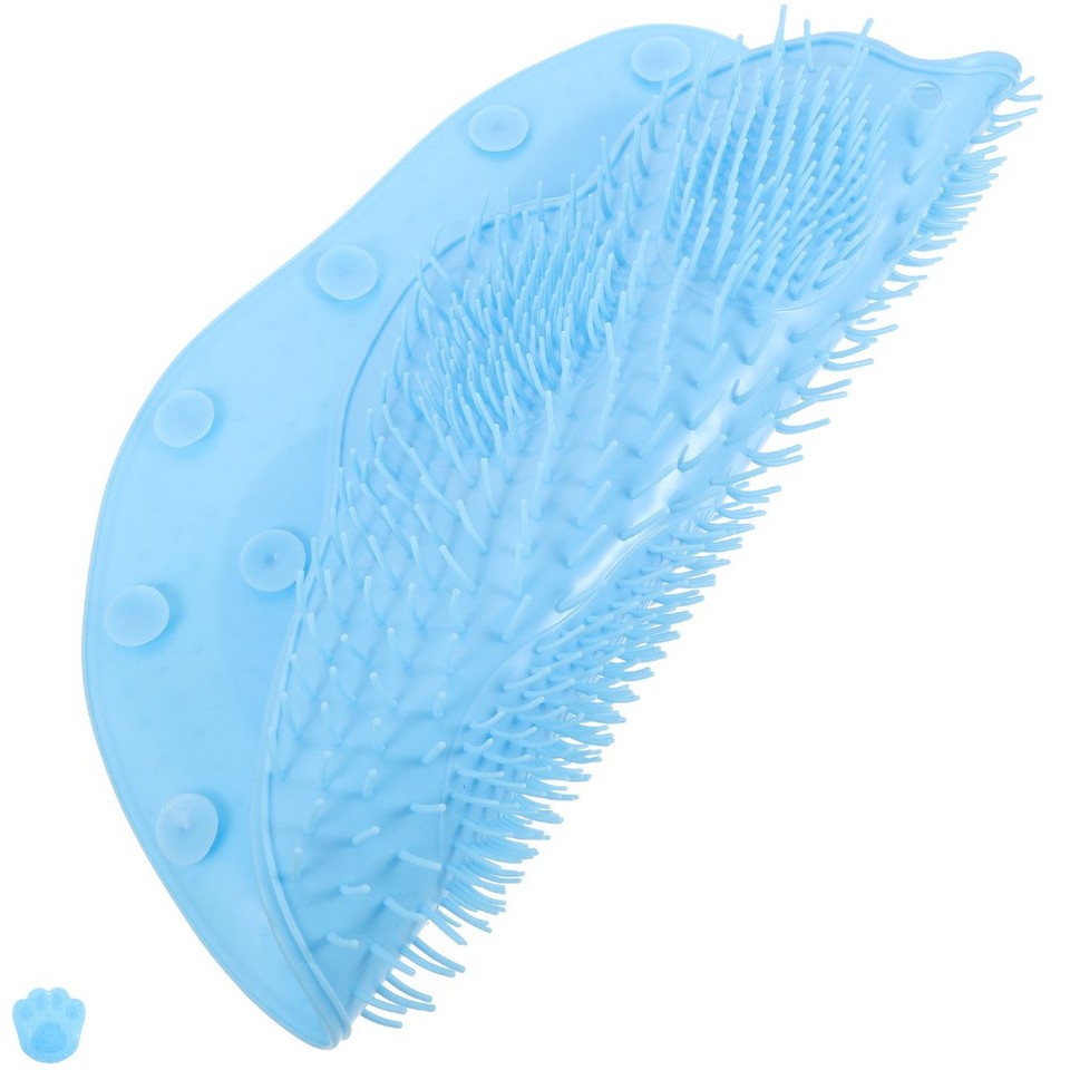 Non-slip Bath Mat Anti-skid Foot Massage Scrubber with Suction Cup ...