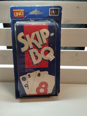 Vintage 1995 SKIP-BO Card Game NEW SEALED Mattel No. 1050 | eBay