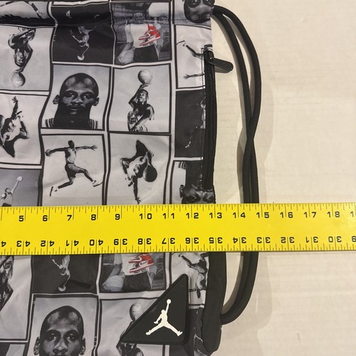 NEW With Tags Michael Jordan Jumpman Drawstring Nike Gym Bag Sac ...