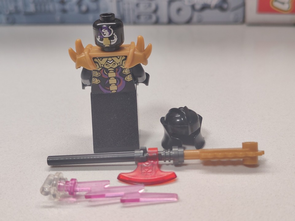 Ninjago Overlord (Golden Master) Rebooted Custom Lego Minifigure | eBay