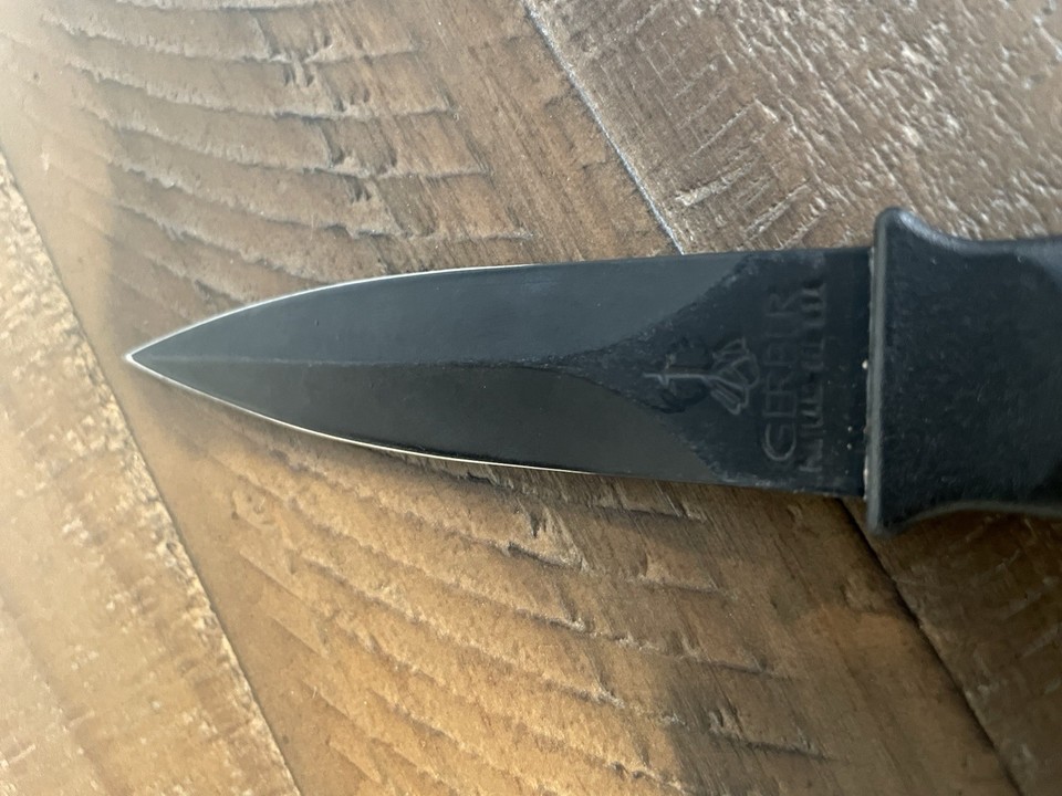 Vintage Gerber Guardian USA Boot Knife With Sheath And Box #E5102S | eBay