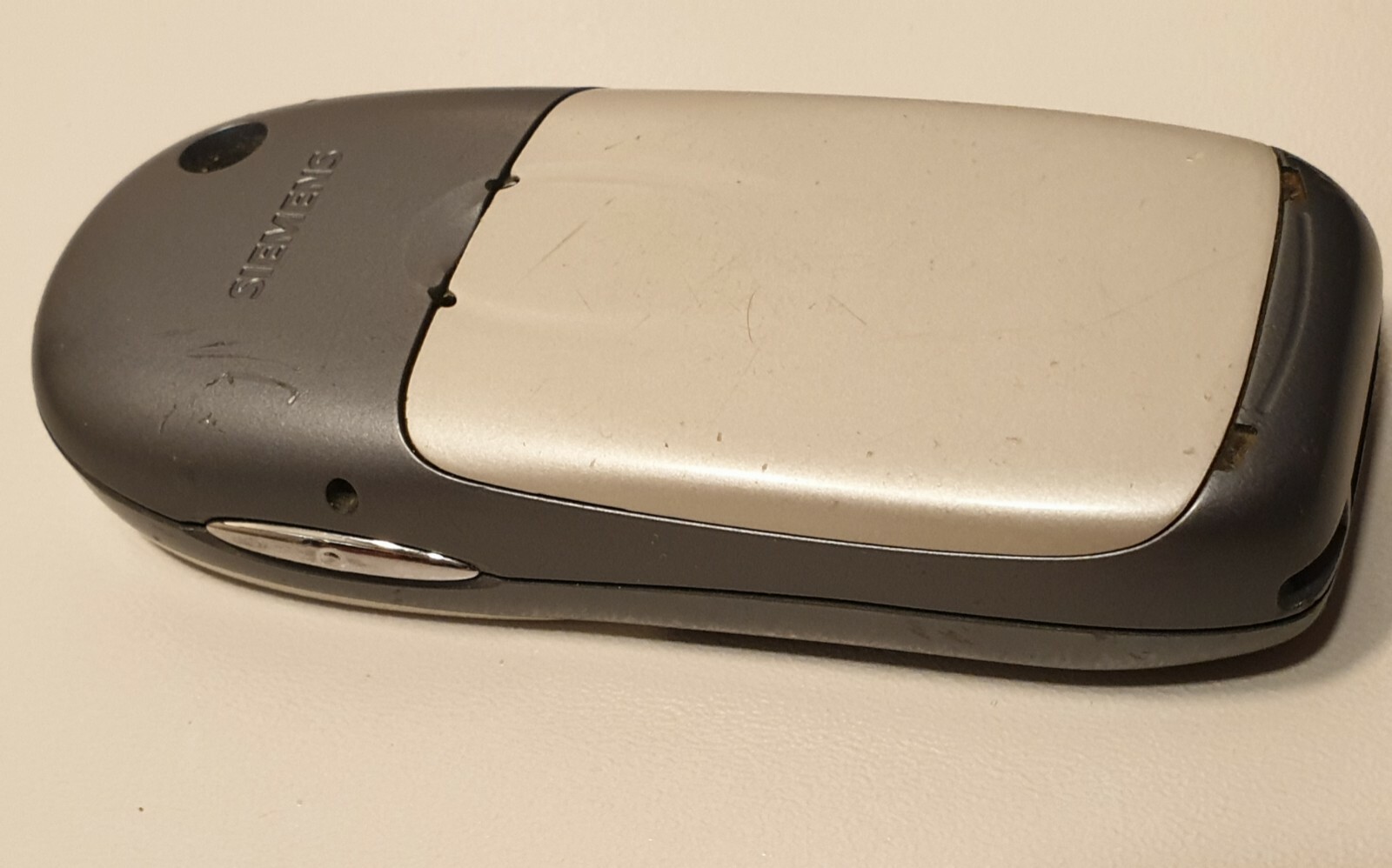 Siemens S55 mobile phone housing. Used. Front - back - battery cover ...