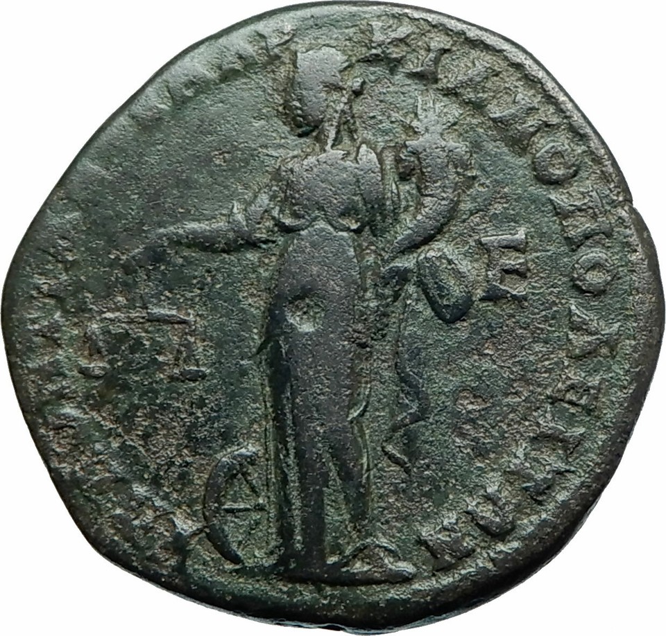 MACRINUS & DIADUMENIAN Authentic Ancient 217AD Roman Coin w NEMESIS ...