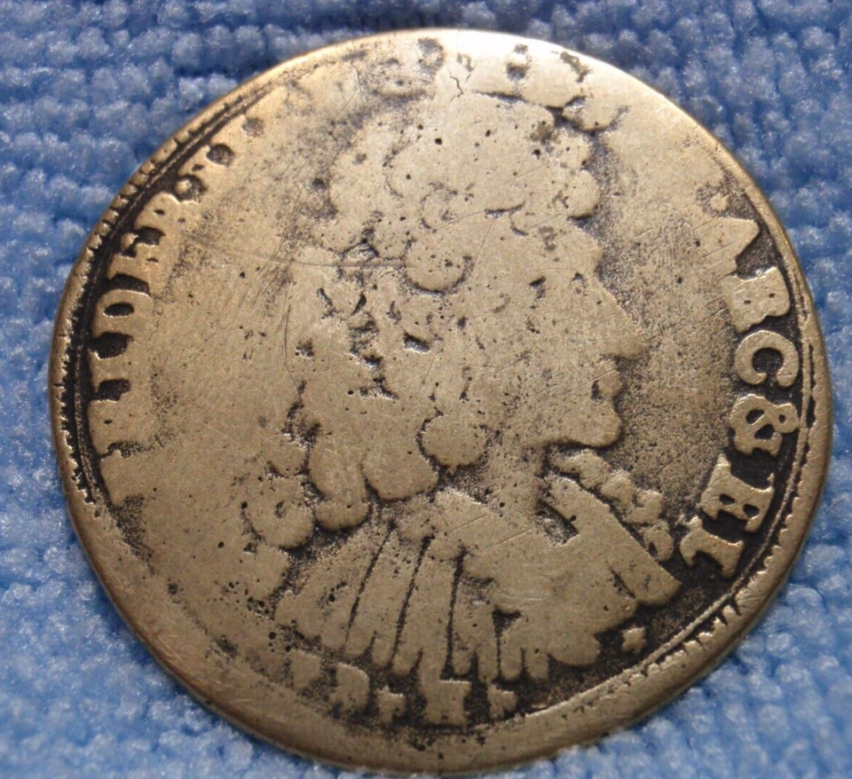Coin Brandenburg-Prussia 2/3 Thaler Friedrich III 1691 Very Nice | eBay