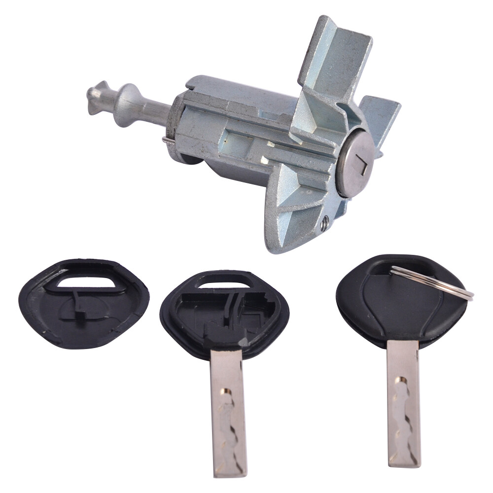 Fit For BMW X5 E53 Left Driver Door Lock Cylinder Barrel Assembly W/ 2 ...