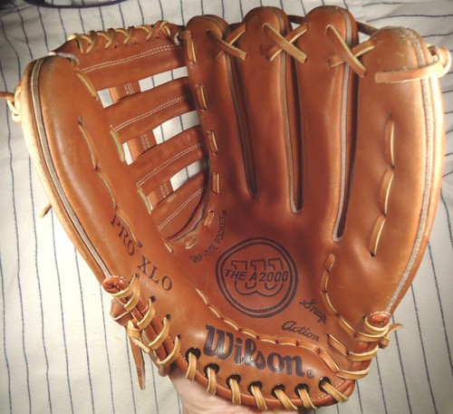 Nice Wilson A2000 PRO XLO Japan RH 1990's baseball glove Kevin ...