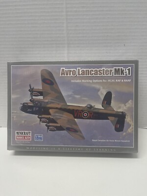 Avro Lancaster Mk-1 Minicraft Model Kit- Number 14597 1/144 Scale RCAF ...