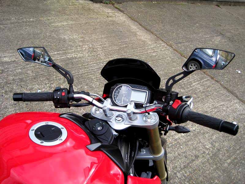 Motorcycle Wing Mirrors for Yamaha VMAX 1200 XJR1200 1300 Fazer XJ600 ...