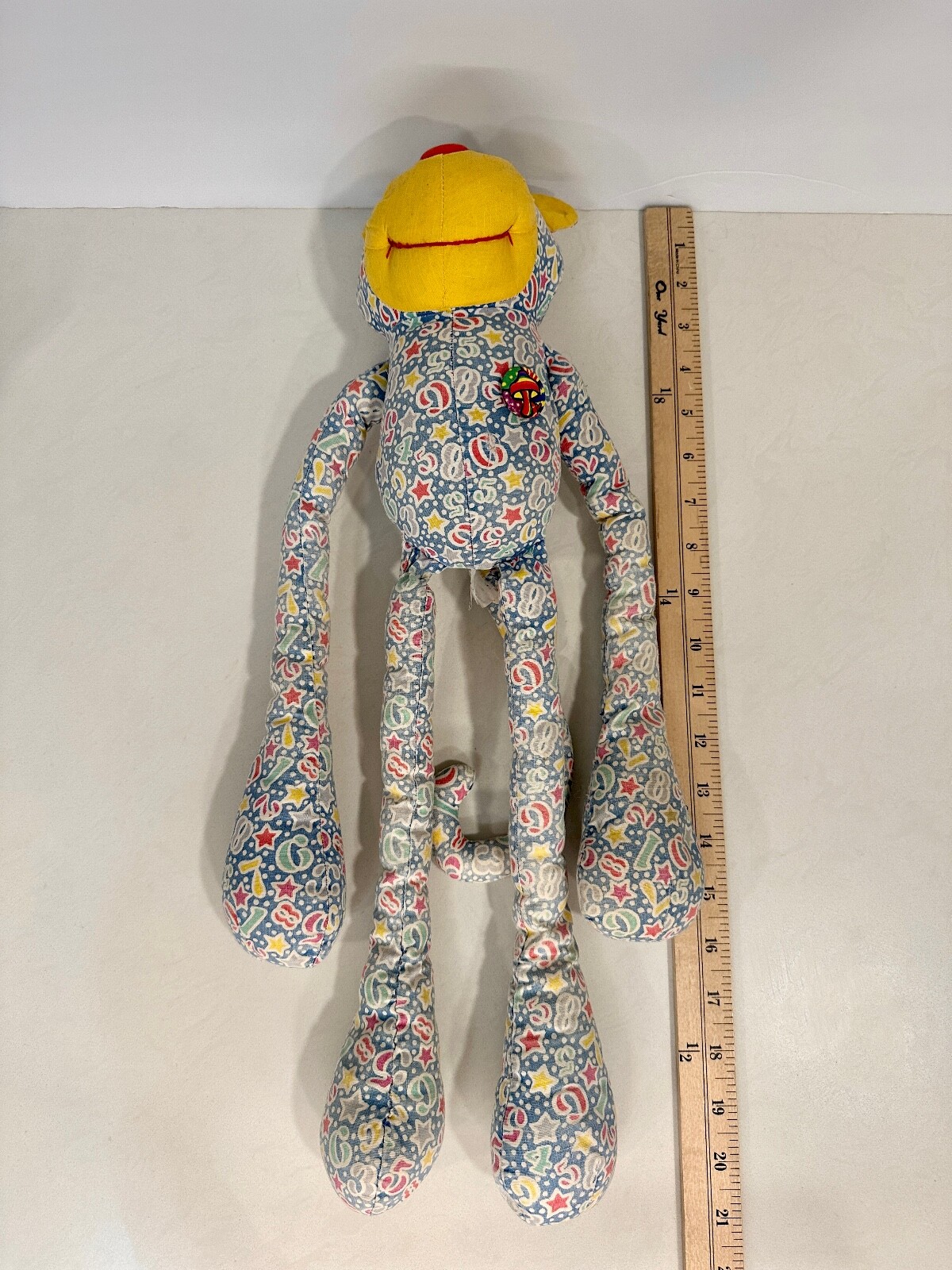 ️VTG Avon Count-On-Andy Beanbag Toy 20" Monkey Vintage 1988 BLUE ...