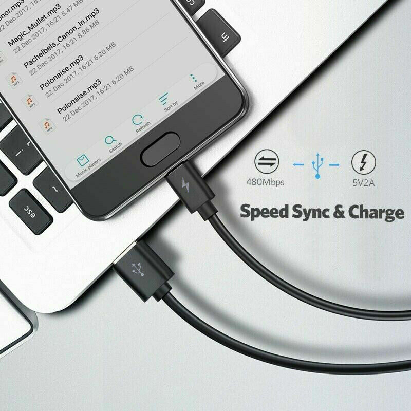 1M Micro USB Charging Cable Dongle Wire For Amazon Fire Stick Live TV ...
