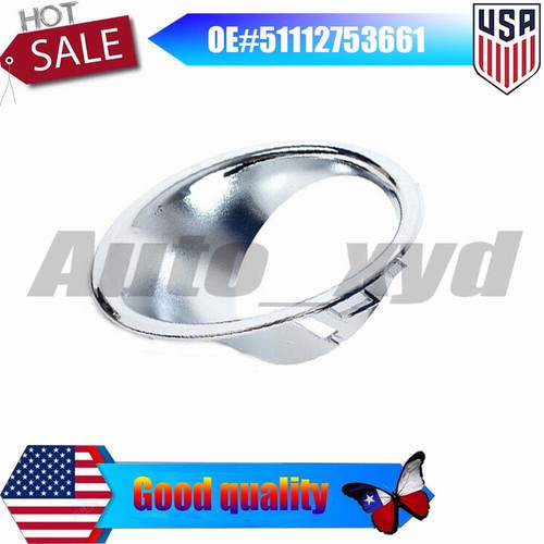 51112753661 1x Left Front Fog Light Lamp Trim Ring Cover For BMW Mini ...