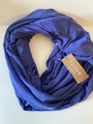 Taleen Women's Infinity Scarf Colbalt Blue NWT, beaultiful | eBay