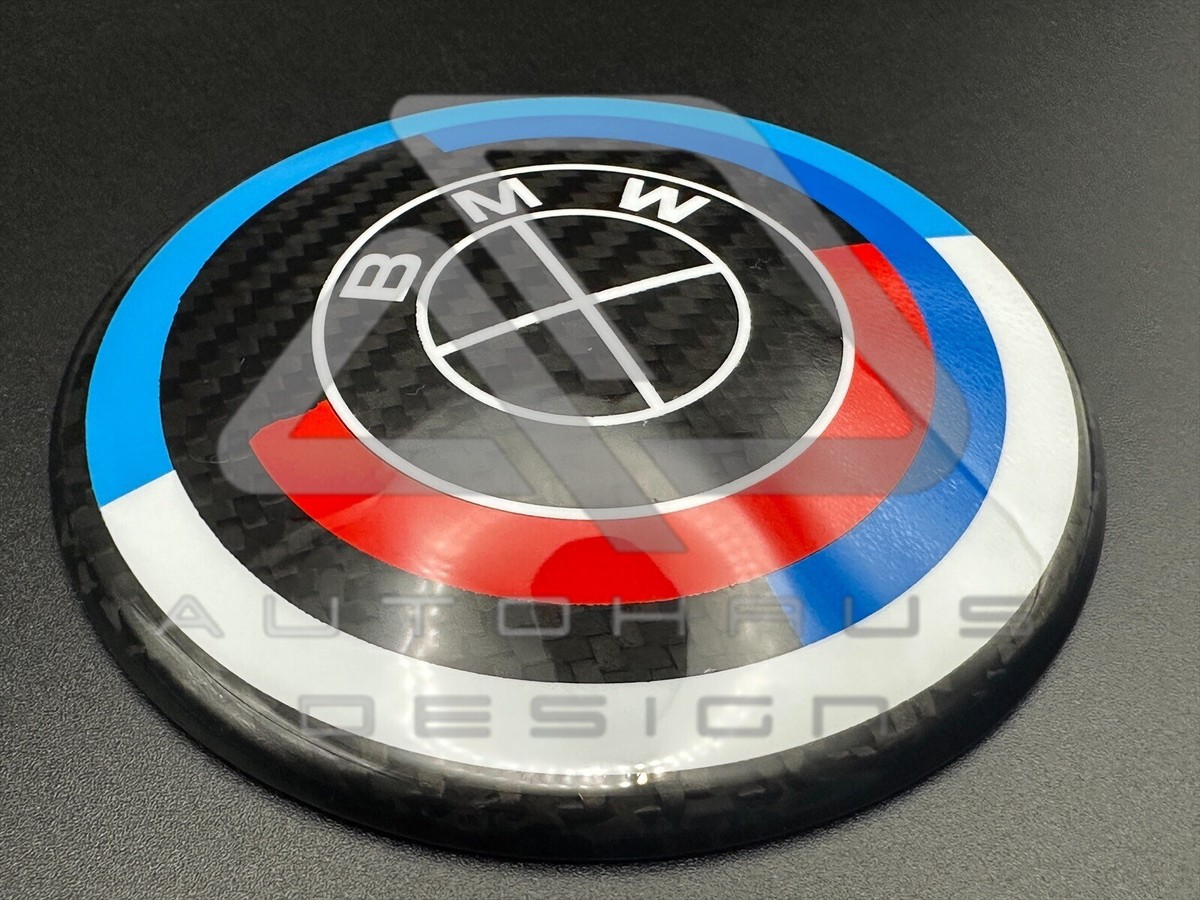 BMW 50th Anniversary Carbon Fiber Emblem Roundel – A Legacy Carved in ...